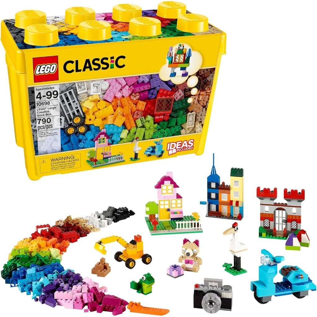 Jual LEGO Classic Large Creative Brick Box 10698 Building Toy Set, Toy ...
