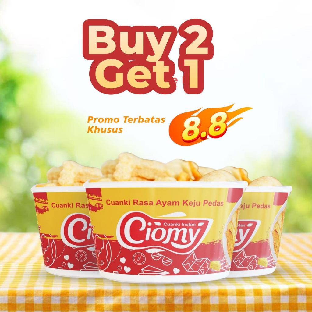 Jual CIOMY - Paket Bundling 3 Cuanki Ayam Pedas Kuah Keju | Shopee ...