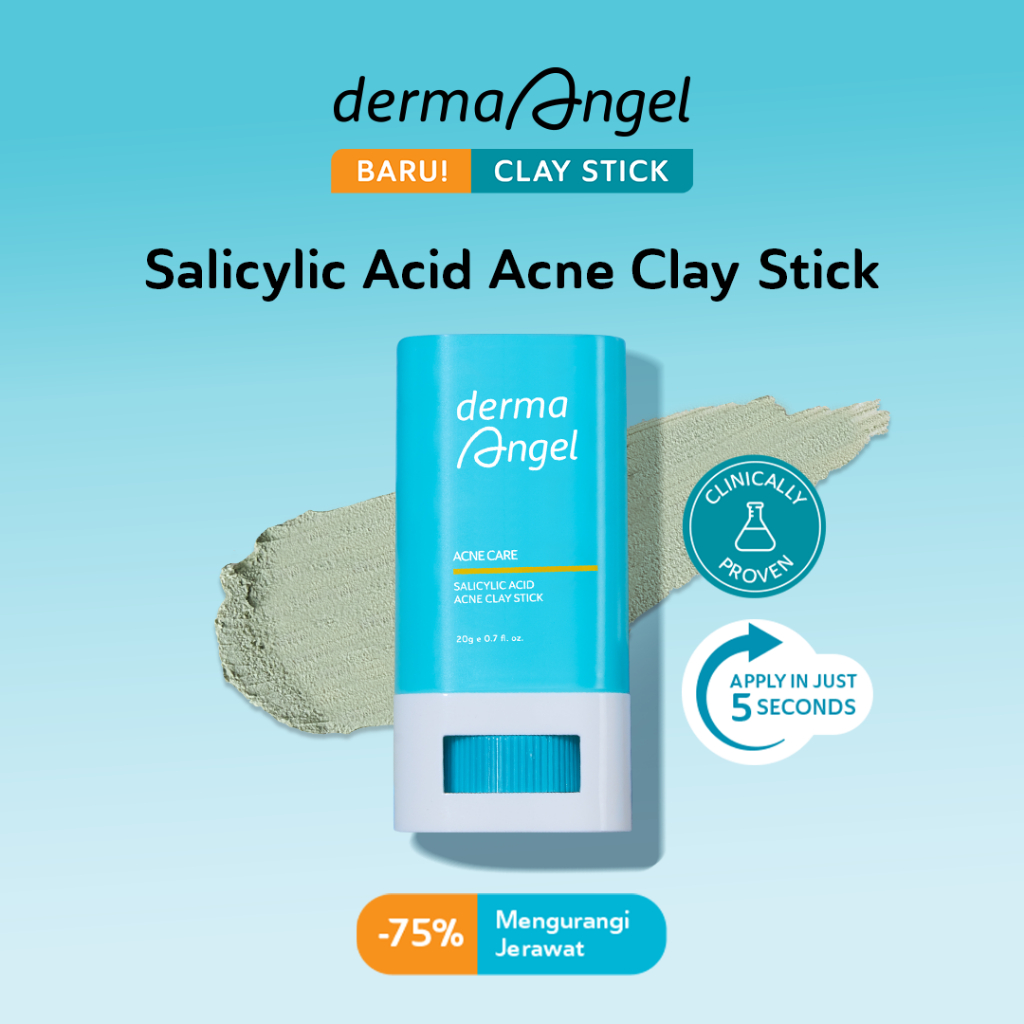 Jual Derma Angel Salicylic Acid Acne Clay Stick | Shopee Indonesia