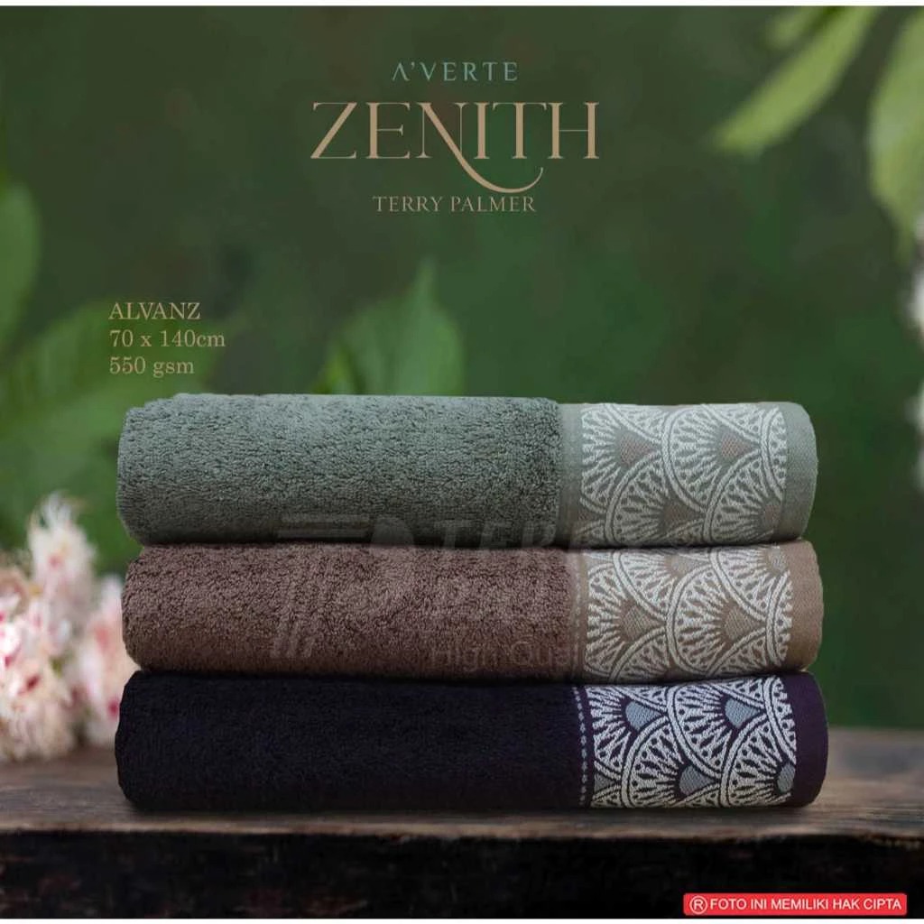 Jual Handuk Terry Palmer AVERTE ZENITH ALVANZ 70x140 cm | Shopee Indonesia