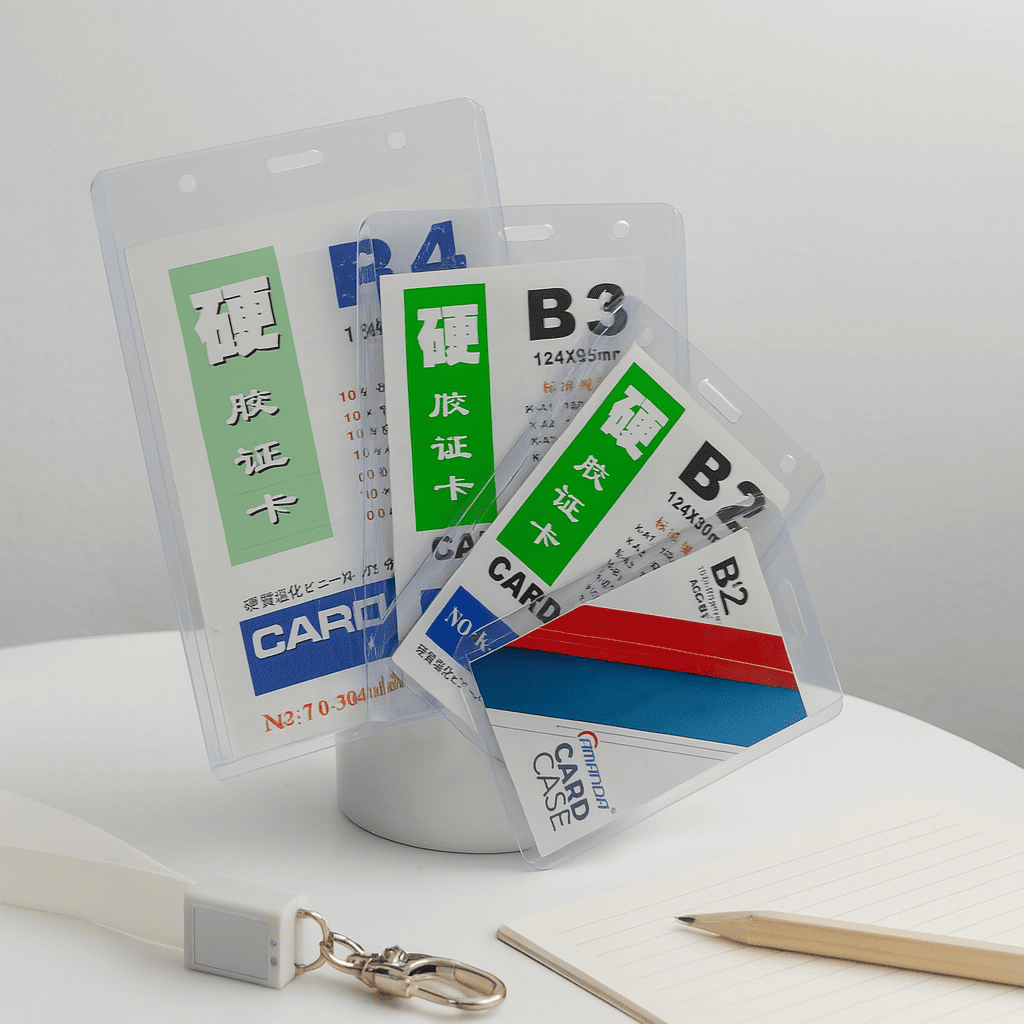Jual Frame Holder Plastik Lentur TOP LOADER Untuk IDCard Nametag ...