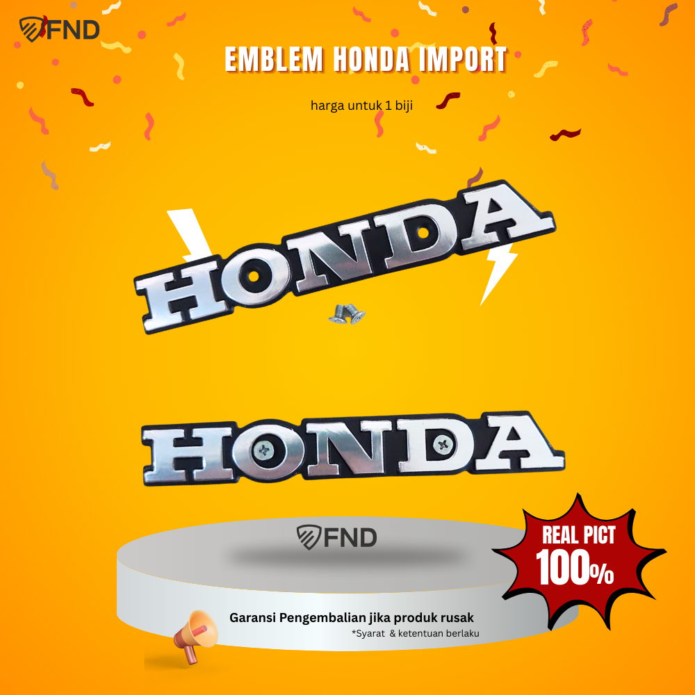 Jual Emblem Tangki CB125 Logo Honda Tangki Honda CB125 Import | Shopee ...