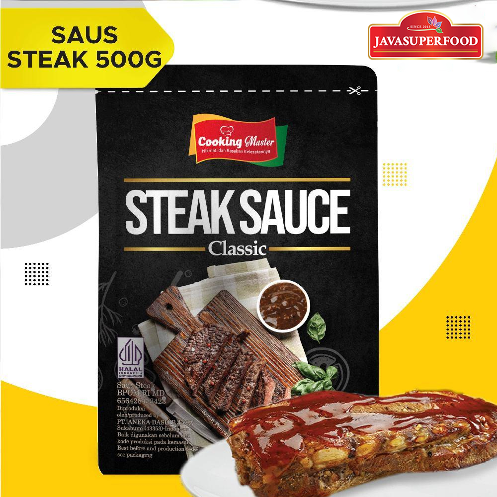 Jual [HALAL] Cooking Master/ Steak Sauce/ Saus Steak/ Sauce Steak Halal ...