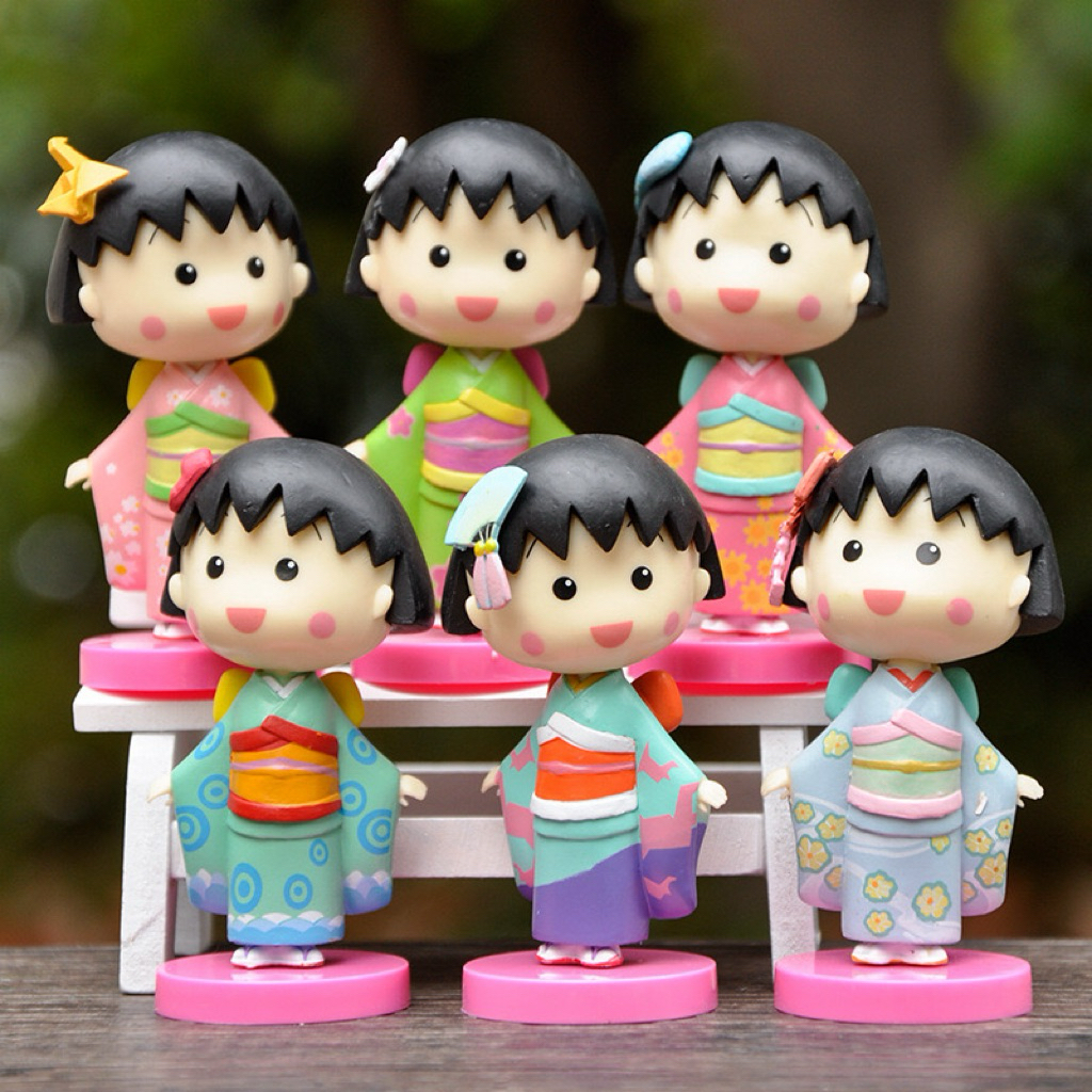 Jual Action Figure Chibi Maruko Chan Kimono | Shopee Indonesia