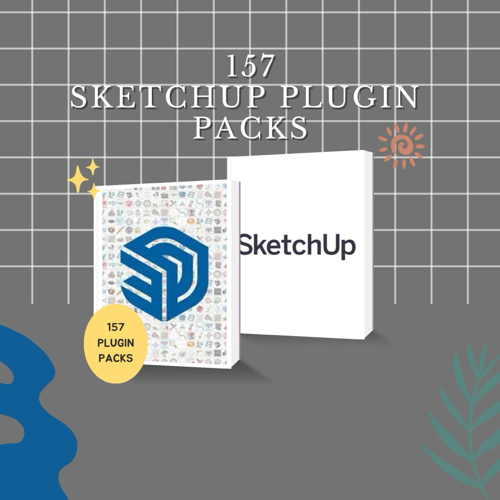 Jual 157 SketchUp Plugin Packs 2019-2025 | Shopee Indonesia