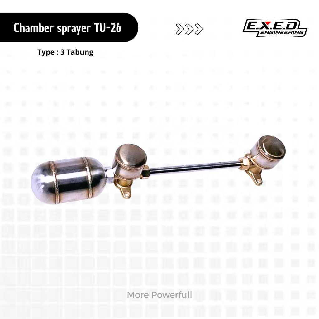 Jual Tabung chamber mesin sprayer TU26 by EXED Chamber stainless for ...