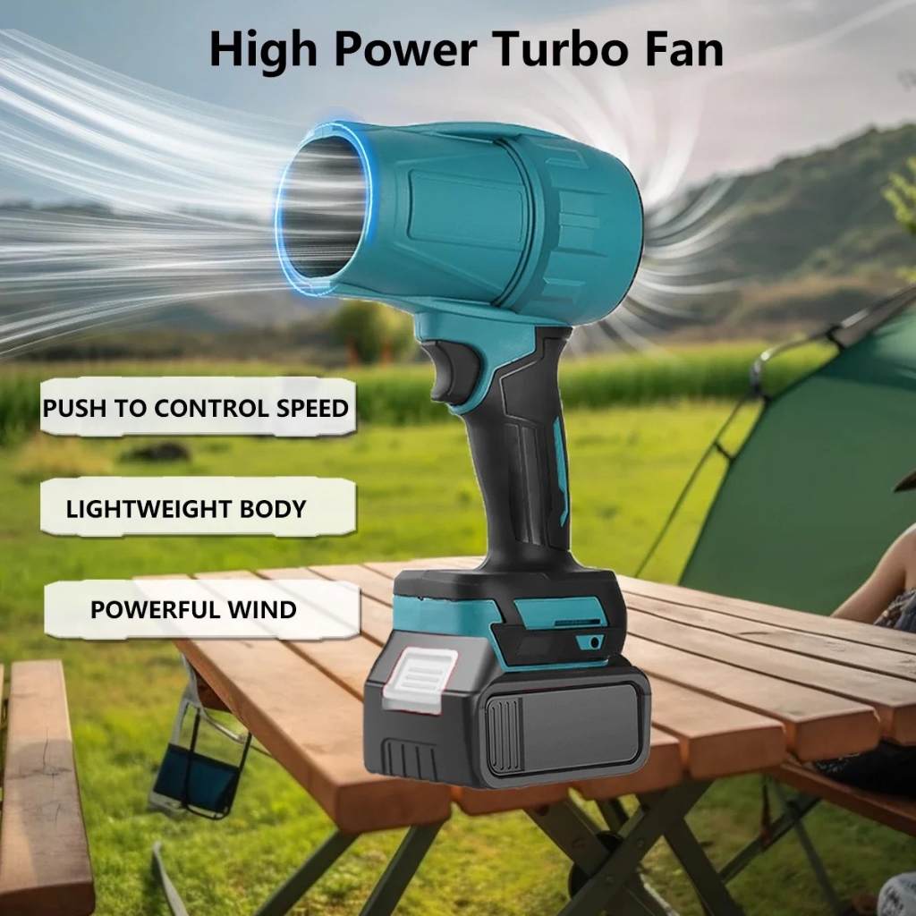 Jual Cordless Portable Blower Turbo Jet Fan 21V Brushless Baterai LXT ...