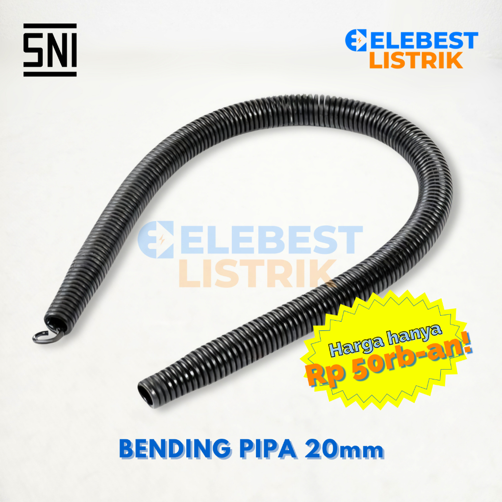 Jual PER BENDING PIPA 20 mm / ALAT PENEKUK PIPA LISTRIK / PEMBENGKOK CONDUIT / BENDING SPRING ...