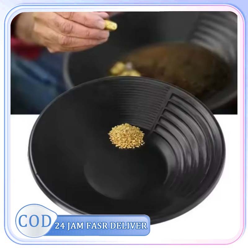 Jual 36cm Dulang Emas Gold Pan Alat Pendulang Emas Saringan Emas Untuk ...