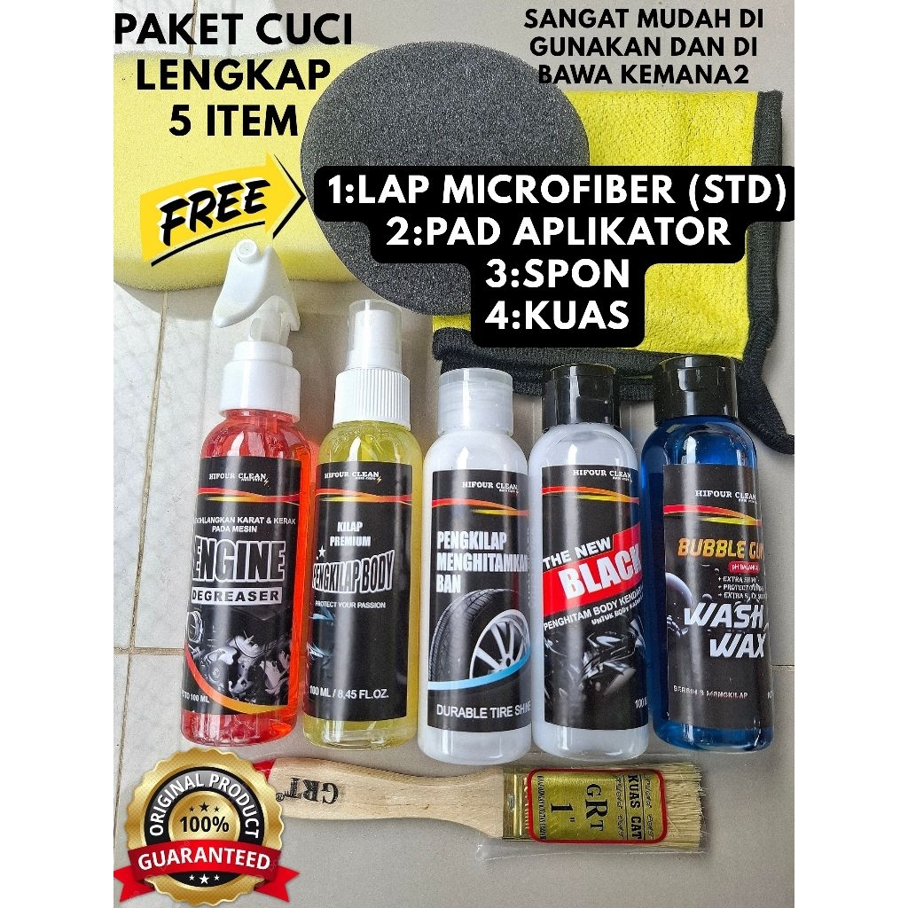 Jual PAKET LENGKAP PENCUCI MOBIL/MOTOR TINGGAL PAKAI MUDAH DI BAWA KE ...