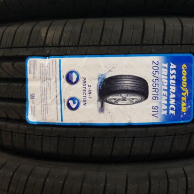 Jual BAN GOODYEAR 205/55R16 ASSURANCE TRIPLEMAX ( WULING CORTEZ XPANDER ...