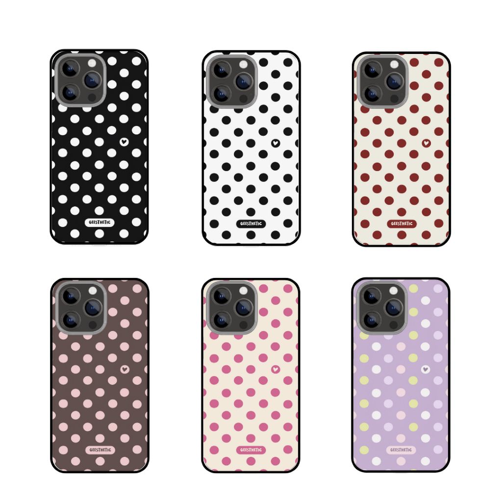 Jual POLKA DOTS PHONE CASE by Geesthetic | Shopee Indonesia