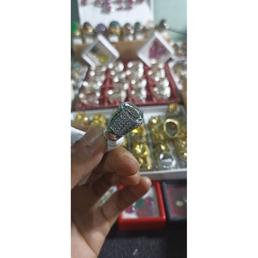 Jual CINCIN PERAK BAHAN KUNINGAN SARI UNTUK DIMENSI KECIL MODEL SEMI ...