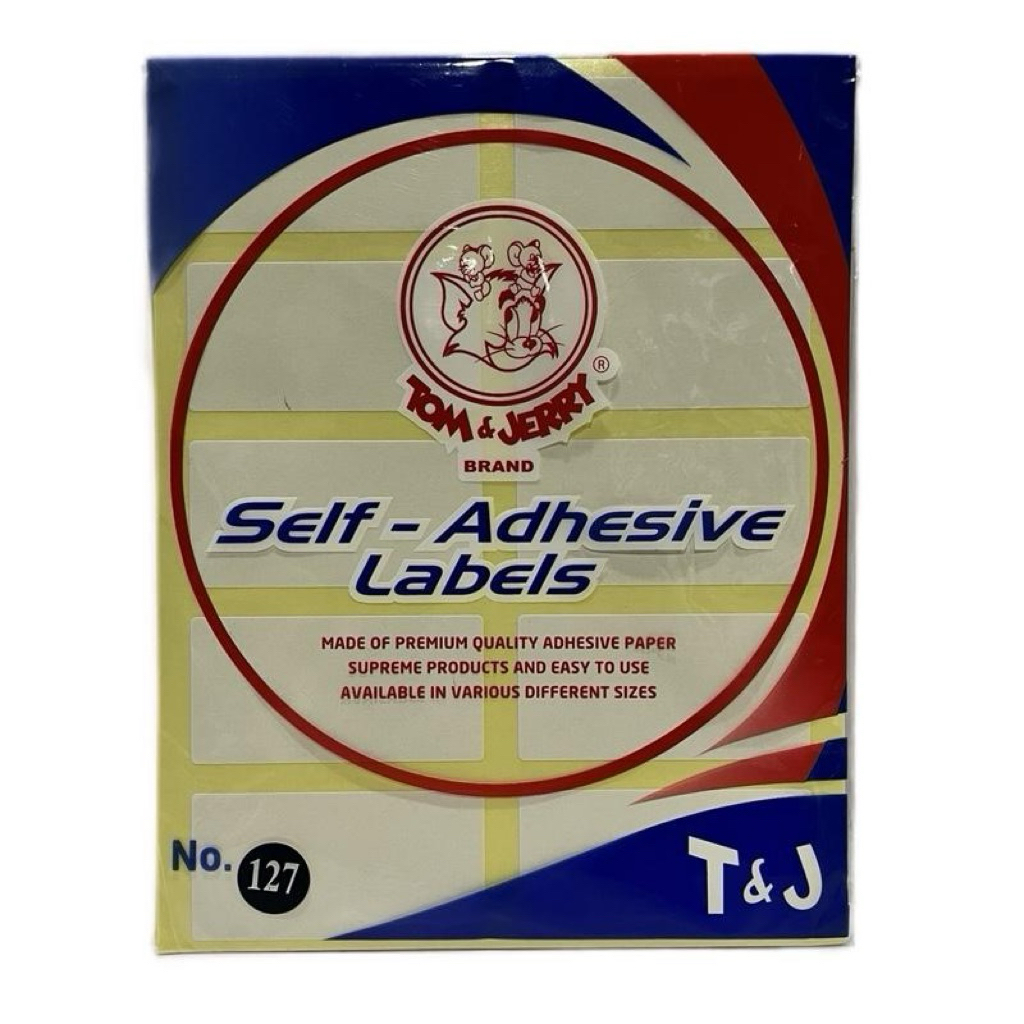 Jual Label TJ Tom and Jerry No 127 / Sticker Label T&J No. 127 Per Pack ...