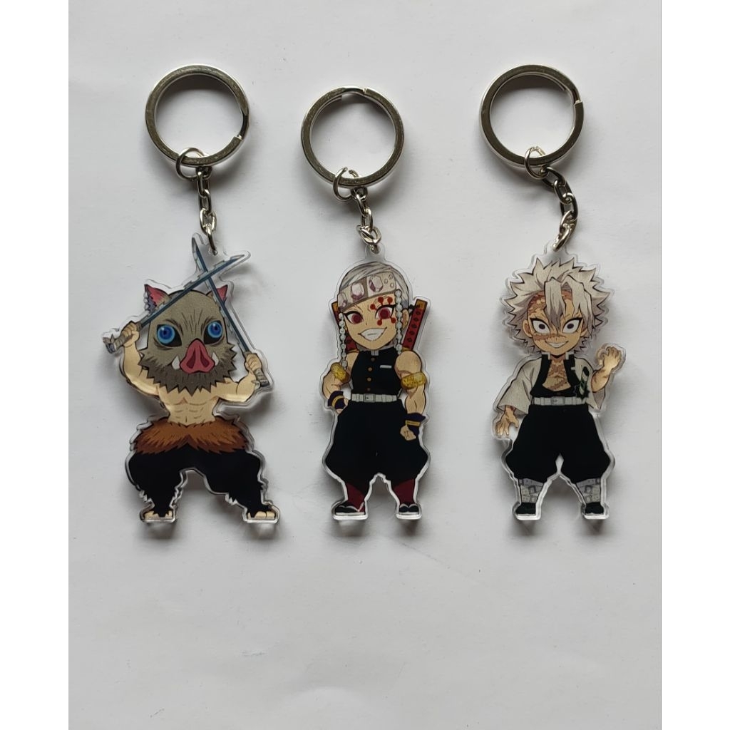 Jual Pin Obanai Mitsuri Keychain Tengen Demon Slayer x Family Mart ...