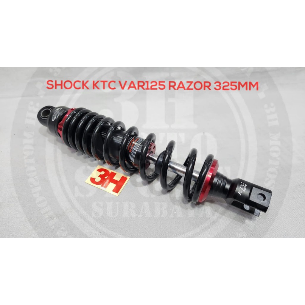 Jual SHOCK KTC VARIO125 RAZOR 325mm WARNA TITAN ; HITAM MERAH ; HITAM ...