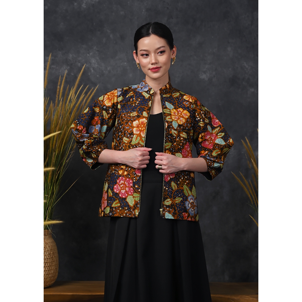 Jual [Exclusive Launch] NONA RARA - Lere Encim T4578, Baju kerja batik ...