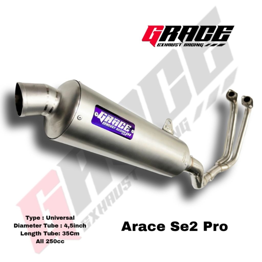 Jual knalpot fullsystem R25/mt25 cbr250rr ninja250fi original Grace ...