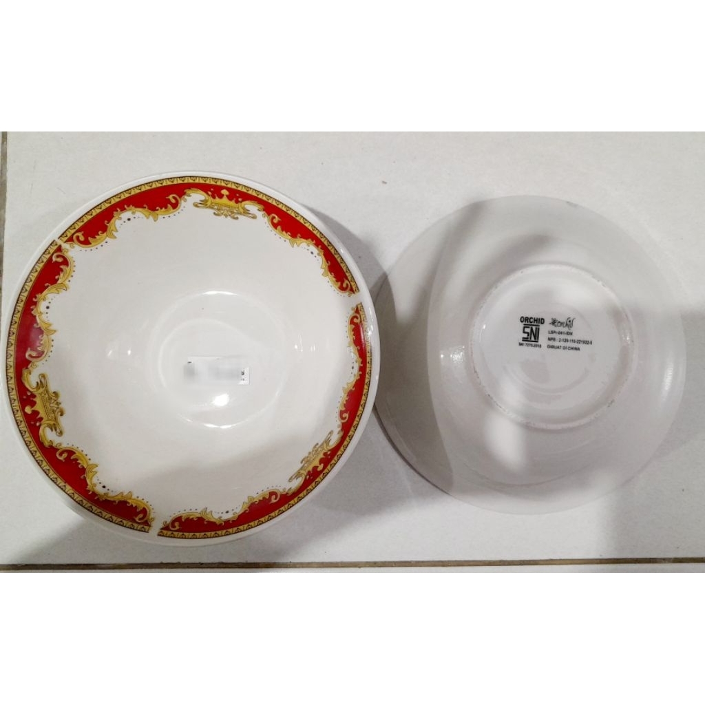 Jual MANGKOK 7 MAHKOTA MERAH | Shopee Indonesia