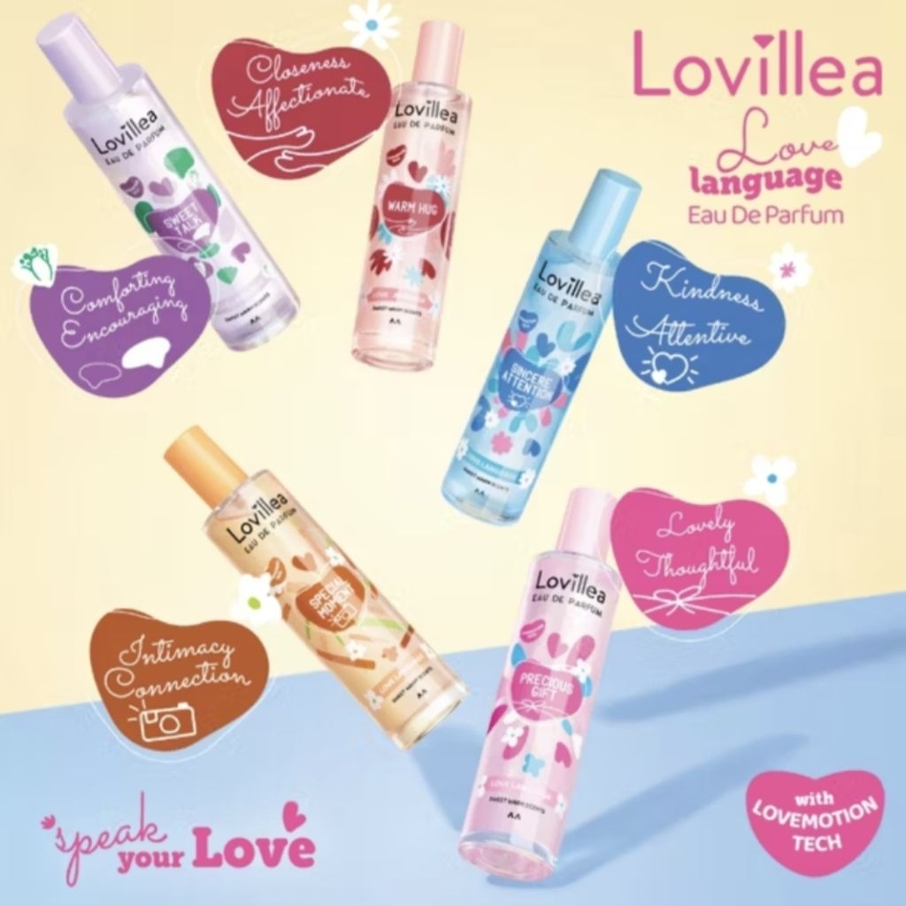 Jual LOVILLEA Love Language Eau De Parfum 100ml Special Moment ...