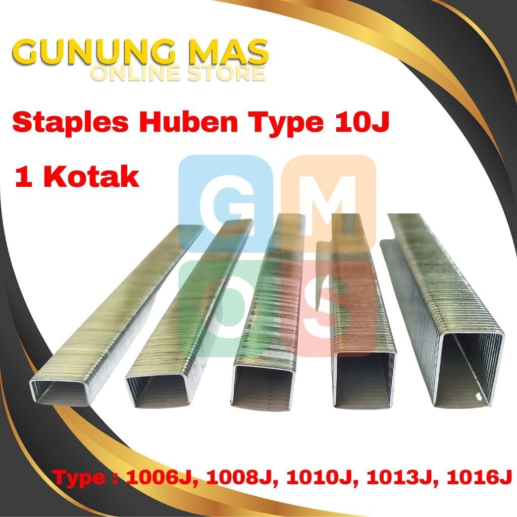 Jual HUBEN Isi Staples Tembak Type 10J | Shopee Indonesia