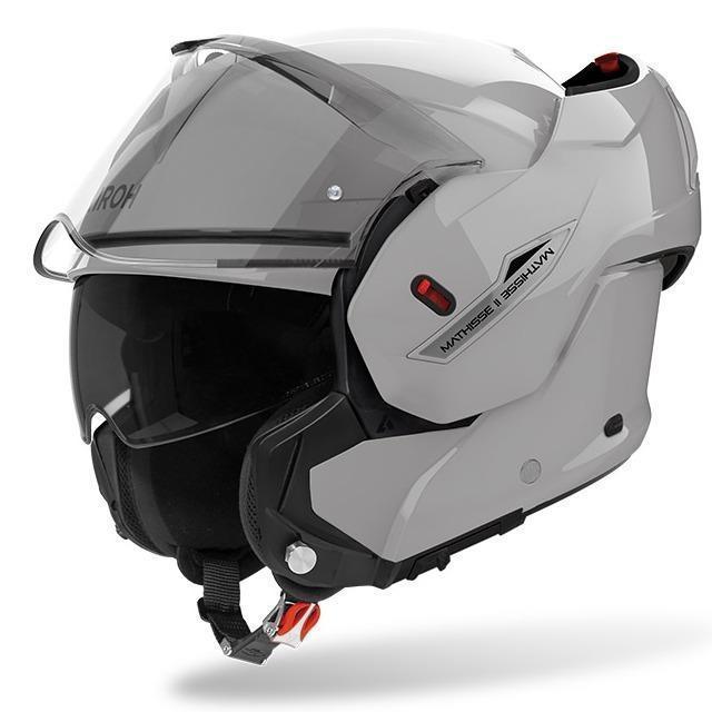 Jual Helm Modular Airoh Mathisse 2 Color Cement Grey Gloss Helmet Airoh ...