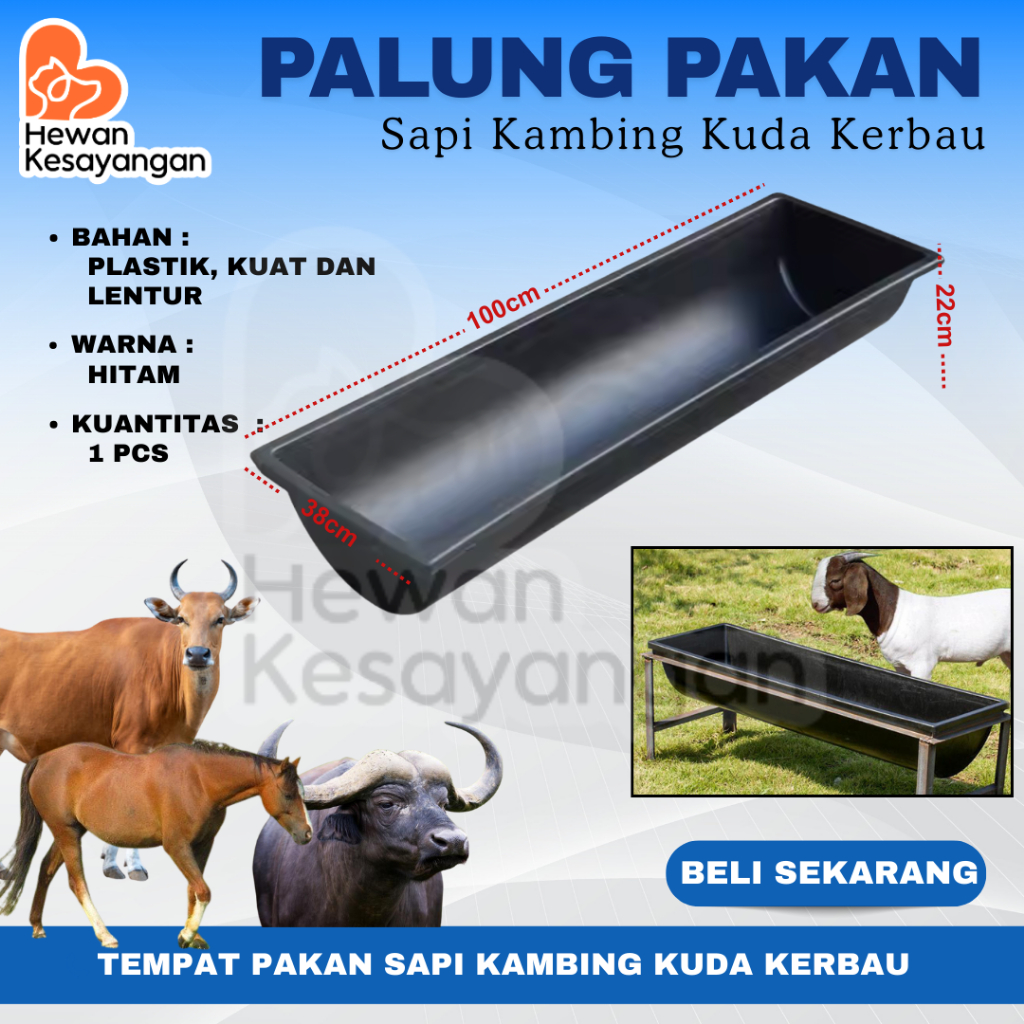 Jual Palung Tempat Pakan Ternak Modern Kambing Domba Sapi Kuda Babi Dll ...