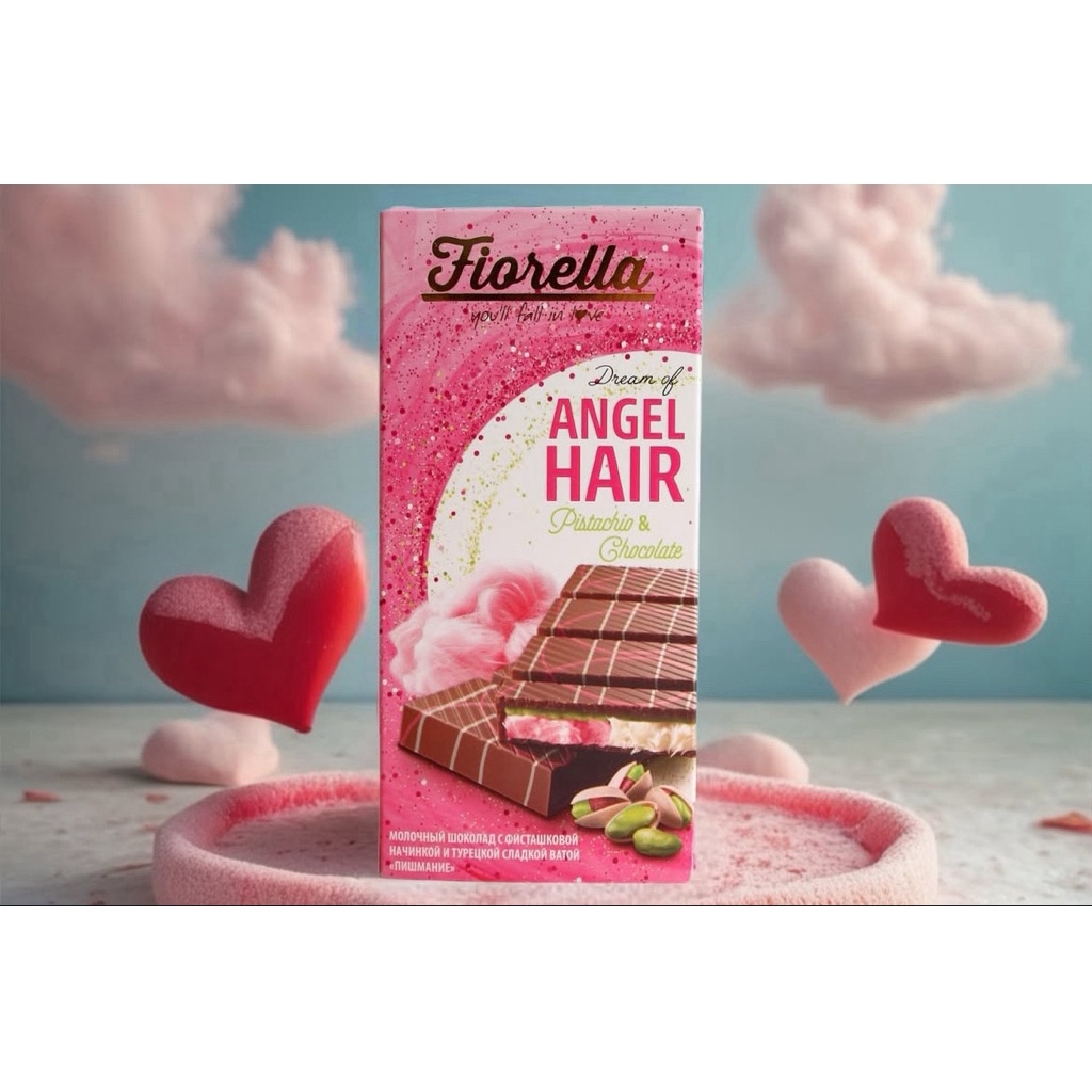 Jual Fiorella Angel Hair Pistachio & Chocolate COKLAT PISTACHIO ...