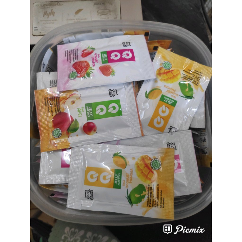 Jual sidore jely agar stick isi 60pcs | Shopee Indonesia