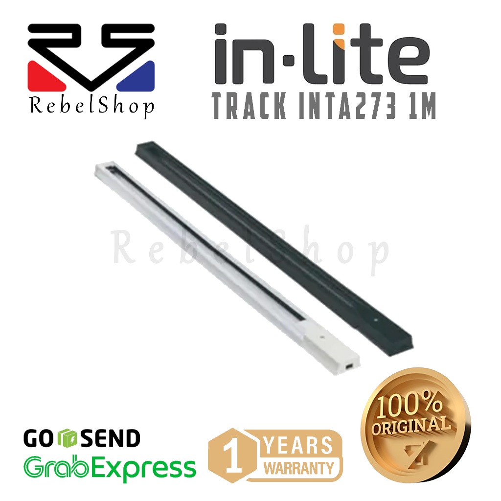 Jual Inlite INTA273 Fixture Track Bar Lampu Track Light Putih / Hitam ...
