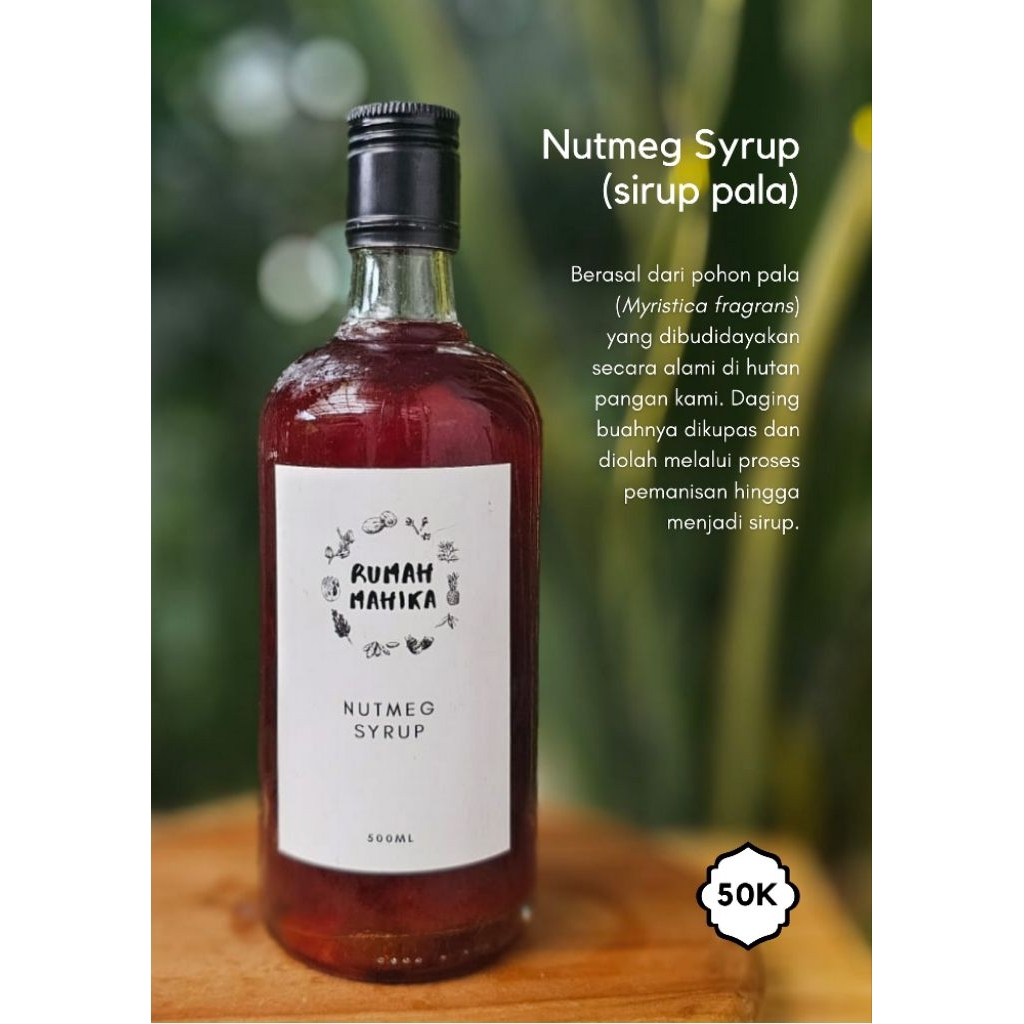 Jual Nutmeg Syrup (Sirup Buah Pala) | Shopee Indonesia