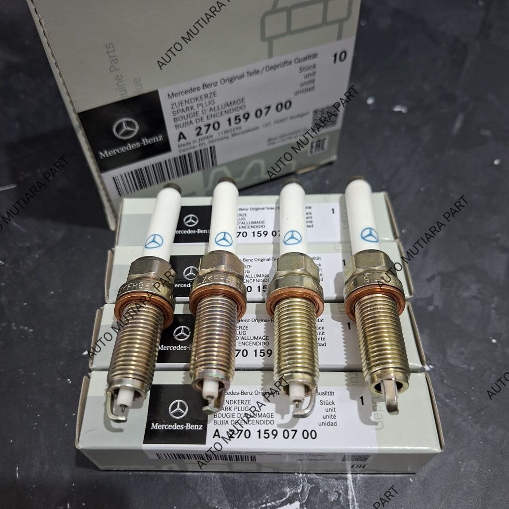 Jual BUSI SPARK PLUG MERCEDES BENZ M274 M270 M113 M276 W205 W117 W246 ...