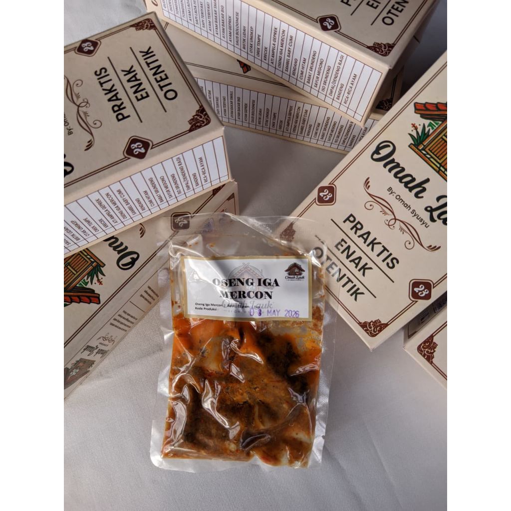 Jual oseng iga mercon ready to eat | Shopee Indonesia