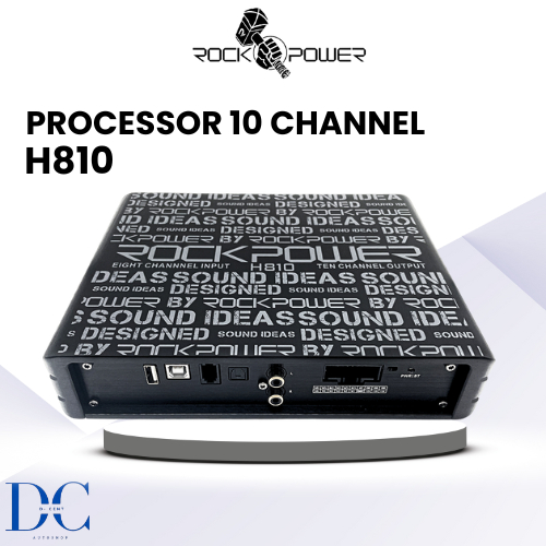 Jual Digital Sound Processor Mobil - DSP H810 Rockpower - Processor 10 ...