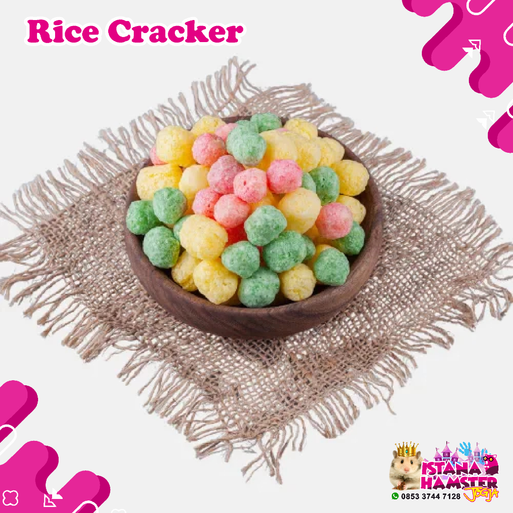 Jual Rice Cracker Hamster Premium – Makanan Ringan Camilan Alami untuk ...