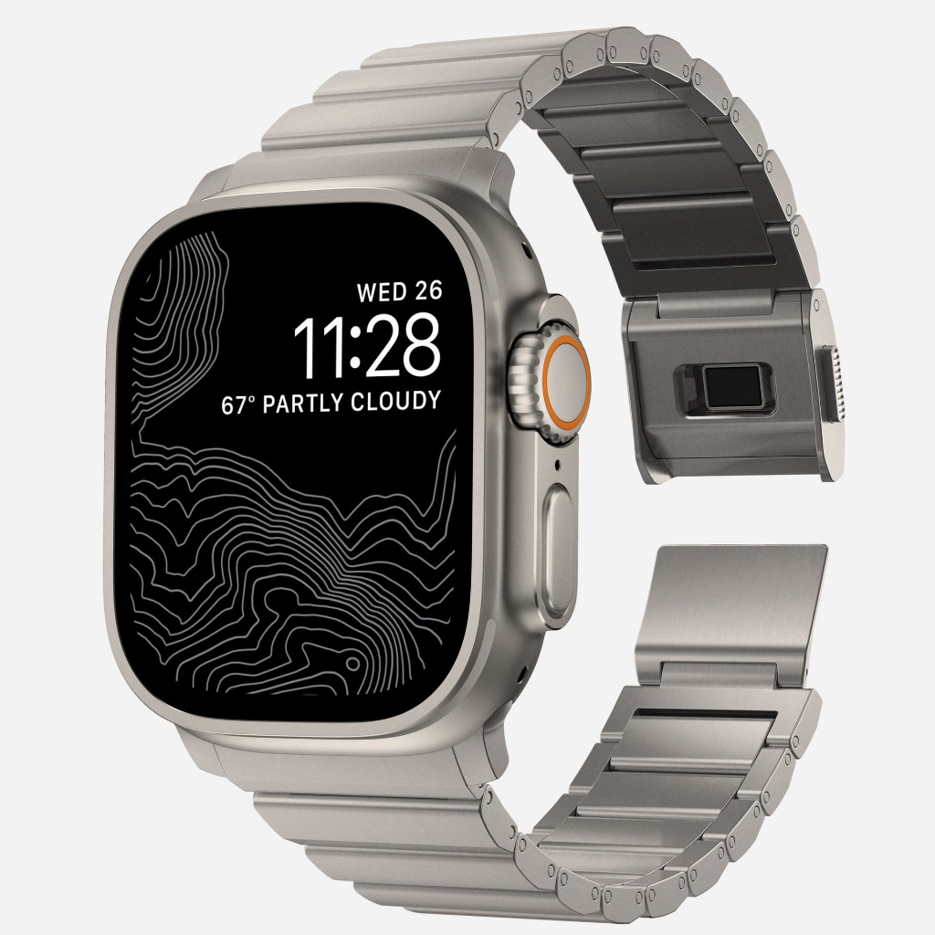 Jual Tali untuk Apple Watch Ultra - Bahan Stainless Steel dengan Kait ...