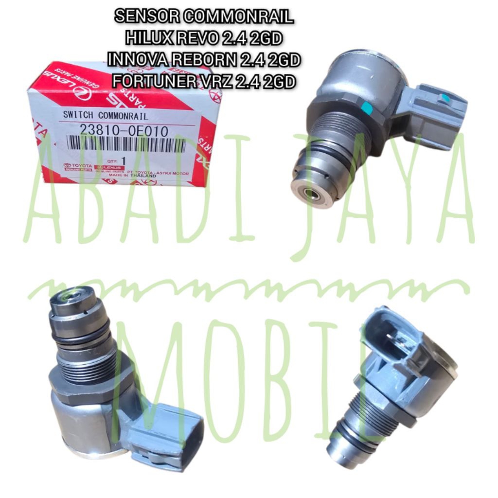 Jual SENSOR COMMONRAIL COMMON RAIL INNOVA REBORN DIESEL 2.4 2400CC 2GD ...