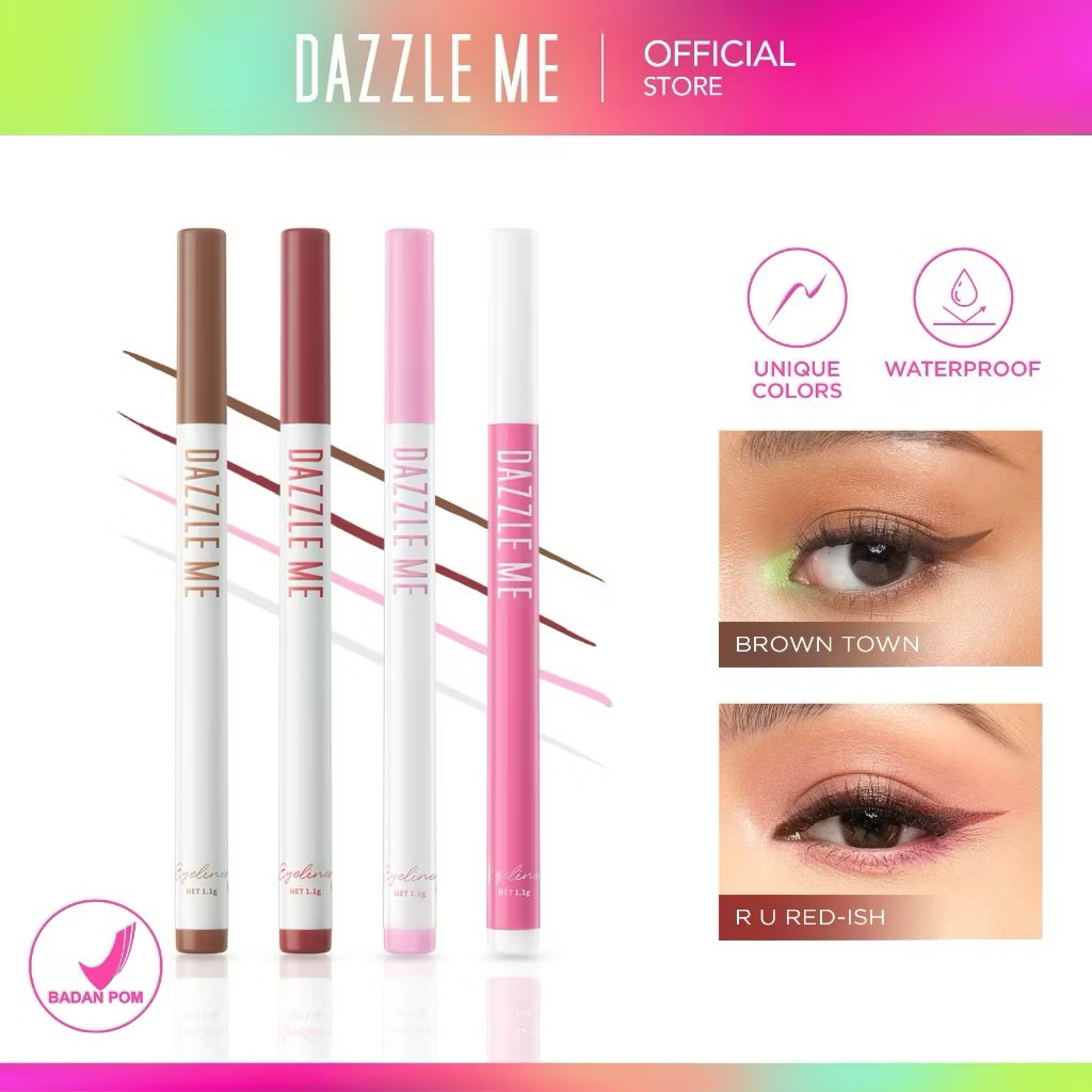 Jual Dazzle Me Color Chic Liquid Eyeliner | Shopee Indonesia