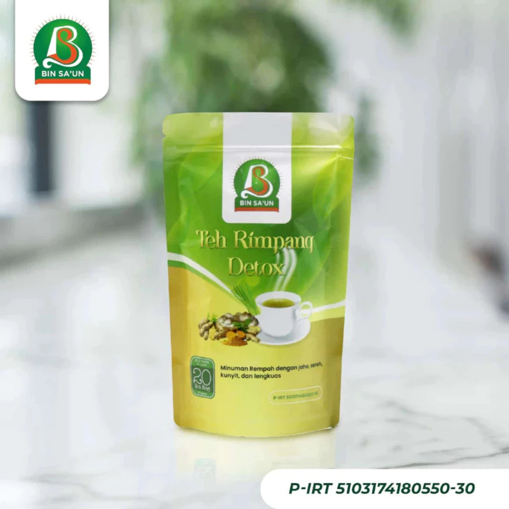 Jual Teh Rimpang Bin Sa'un | 20 teabags | Teh Diet Detox | Pelangsing ...