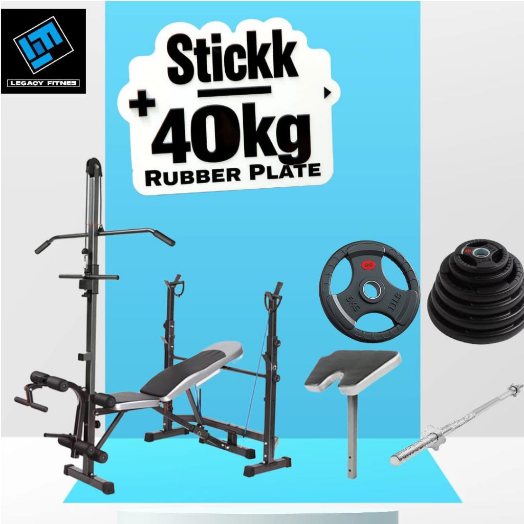 Jual bench press angkat beban Home Gym Legacy bangku benchpress ...
