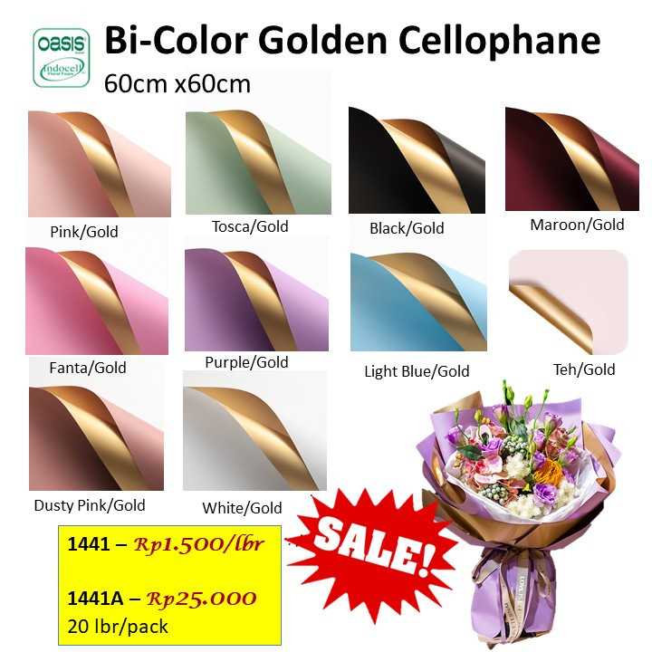 Harga Kertas Cellophane untuk Buket, Tahan Air | Shopee