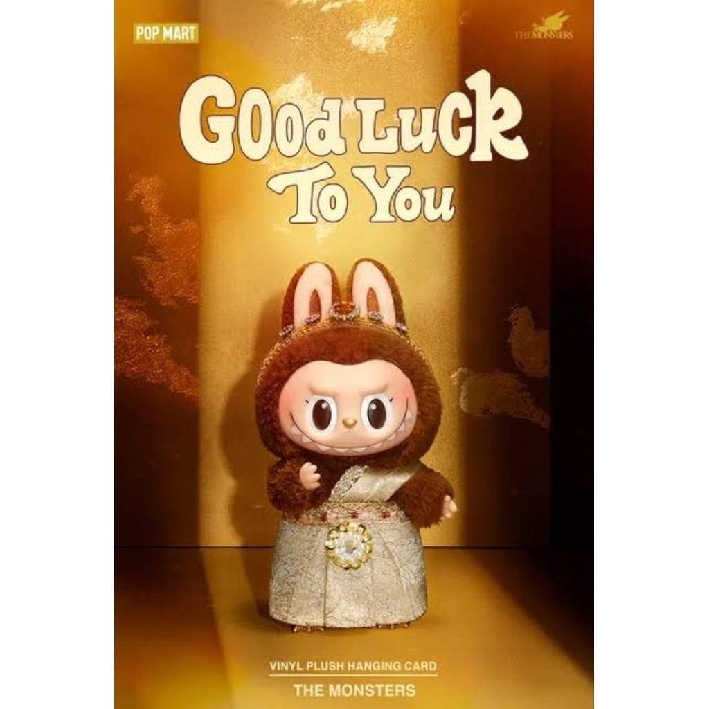 Jual POPMART POP MART LABUBU GOOD LUCK TO YOU LIMITED EDITION THAILAND ...