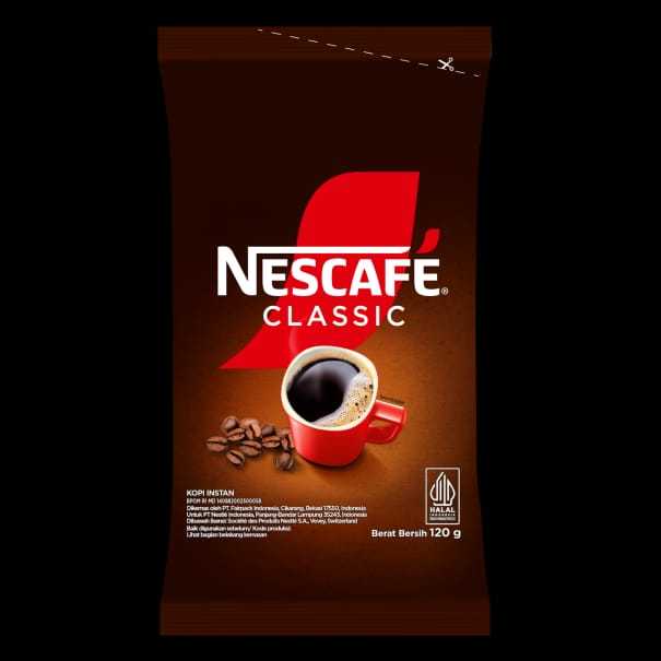 Jual (KEMASAN BARU) Nescafe Classic 120gram/Nescafe Classic Vending ...