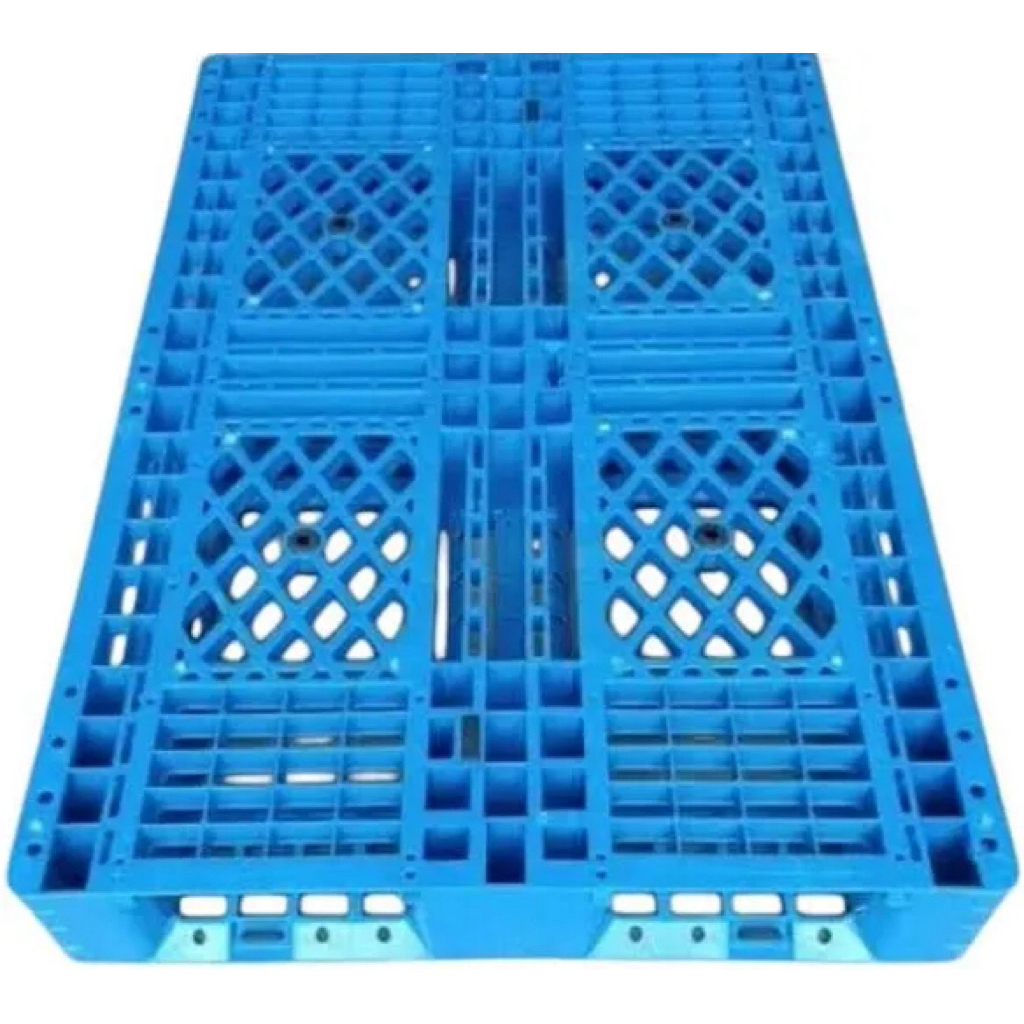 Jual Pallet plastik New Biru ukuran 80x120x15cm sangat berkualitas ...