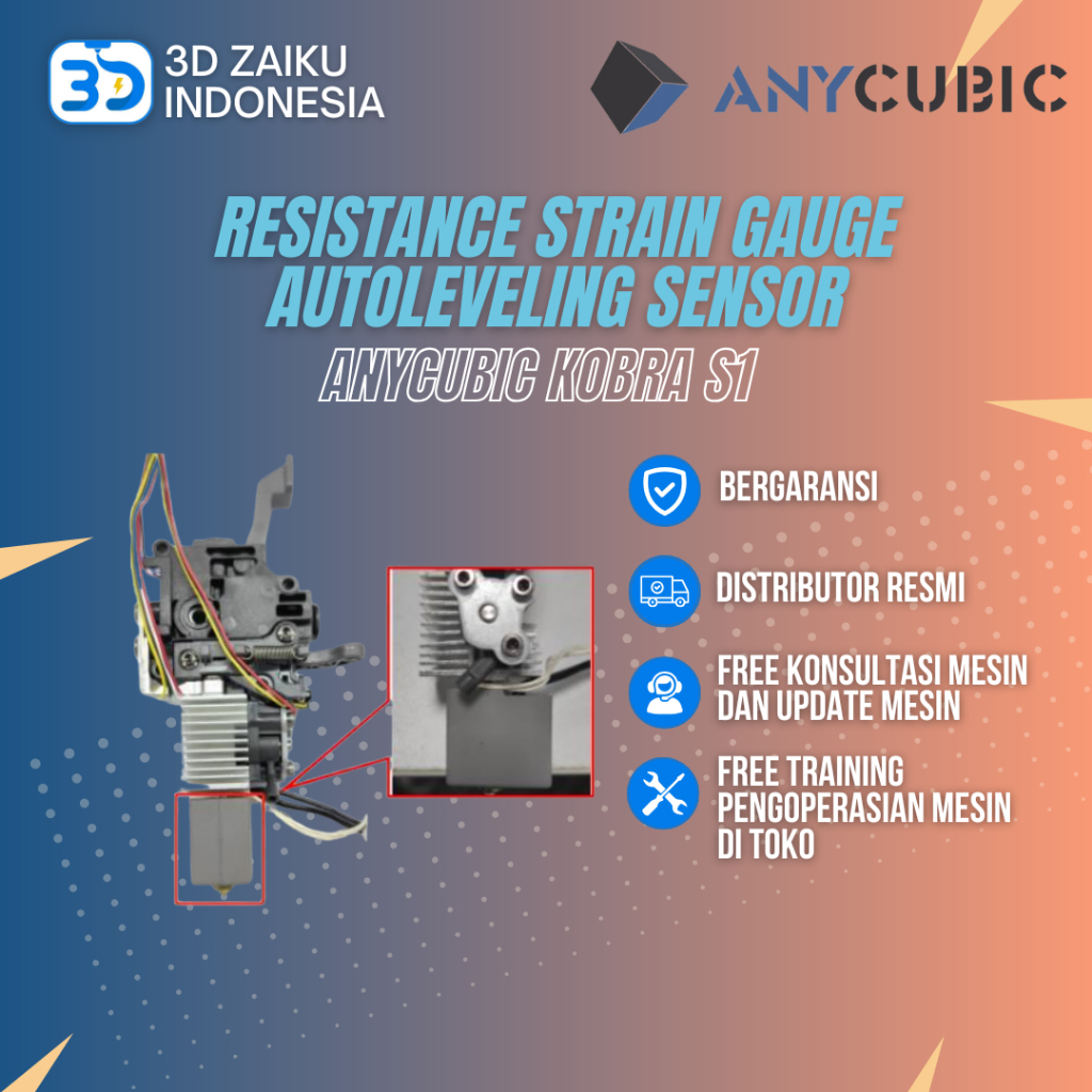 Jual Anycubic Kobra S1 Resistance Strain Gauge Autoleveling Sensor ...