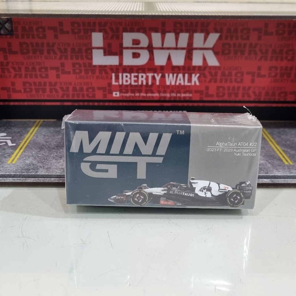 Jual Mini GT 726 AlphaTauri AT04 #22 Yuki Tsunoda 2023 F1 Australian GP ...