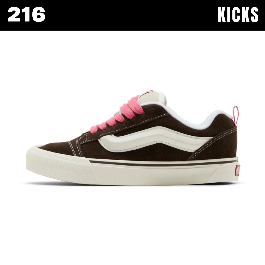 Jual Knu Skool Retro Brown/True White Original | Shopee Indonesia