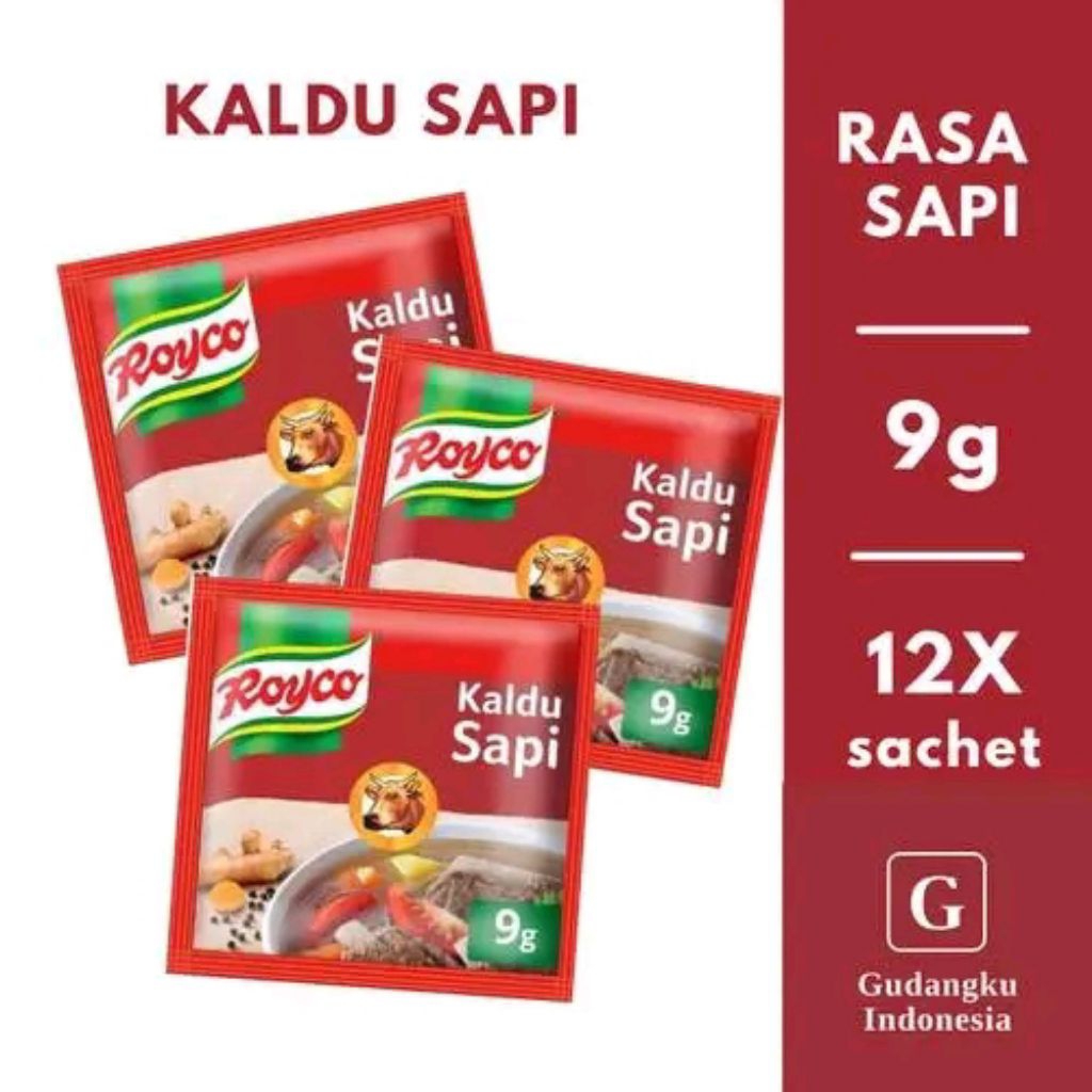 Jual Royco Sapi Ayam (72pcs)Bumbu Kaldu Penyedap masakan | Shopee Indonesia
