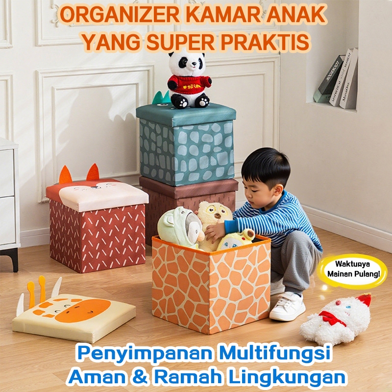 Jual Kotak Penyimpanan Mainan Anak / Tempat Penyimpanan Kamar Anak ...