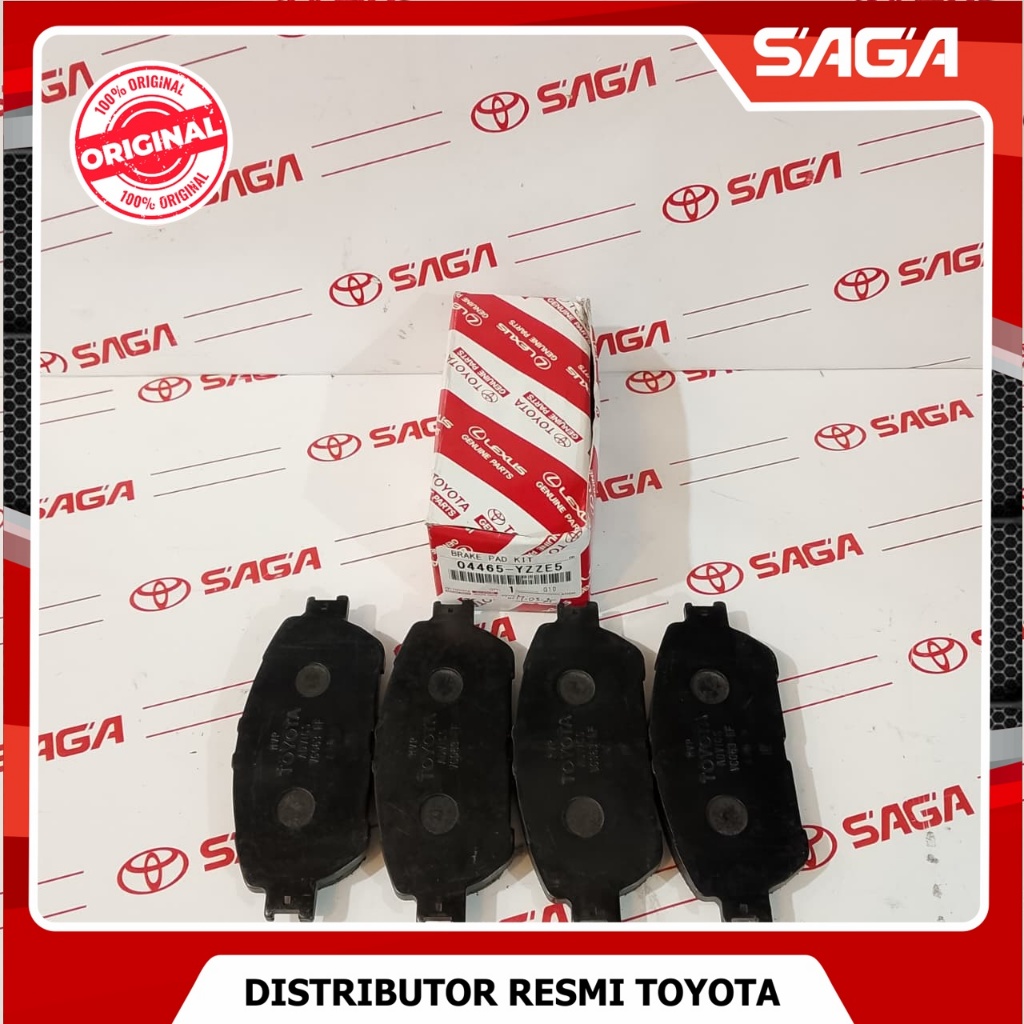 Jual SAGA | Kampas Rem Depan Alphard 2003-2007 Sepatu Rem Depan Alphard ...